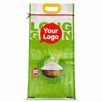China BOPP Laminated PP Woven Moisture Proof Rice Bags 25kg 50kg Heavy Duty Polypropylene Valve Bags Waterproof Agricultural Grain for sale