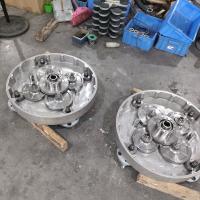 China Electric Concrete Floor Grinding Machine 220V 380V 5.5KW 6 Discs for Terrazzo Marble for sale