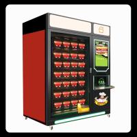 China 21.5-Inch Touch Screen Food and Drink Vending Machine 60-200 Servings 110-220V for sale