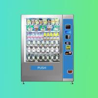 China Snack and Drink Vending Machine 21.5 Inch Touch Screen 200 Servings Capacity for sale