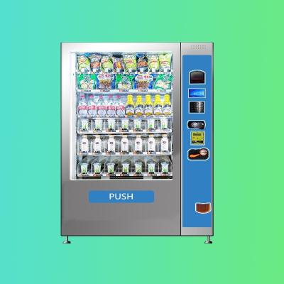 China Snack and Drink Vending Machine 21.5 Inch Touch Screen 200 Servings Capacity for sale