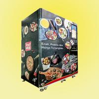 China 21.5 Inch Bento Vending Machine 360 PCS Capacity 400W for Shopping Malls for sale