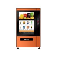 China YUYANG 21.5-Inch Touch Screen Vending Machine 200-Slot Capacity 110-220V CE Certified for sale