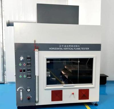 China Horizontal Vertical Flammability Tester UL94 ISO1210 for Foam Plastic 0.5m3 Chamber for sale