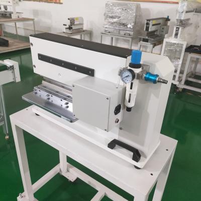 China SMD Separator Machine PCB Aluminum Mini Guillotine V-Cut 200mm/s 110V 220V for sale