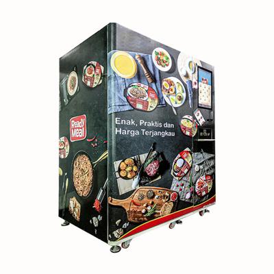 China YUYANG Commercial Automated Hot Food Vending Machine 200 Servings 4G WiFi for sale