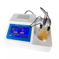 China Oil Water Content Test Apparatus Karl Fischer Coulometric Titrator 5μg-100mg 0.1μg Sensitivity for sale