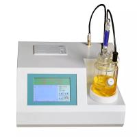 China Oil Water Content Test Apparatus Karl Fischer Coulometric Titrator 5μg-100mg 0.1μg Sensitivity for sale