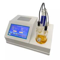 China Oil Water Content Test Apparatus Karl Fischer Coulometric Titrator 5μg-100mg 0.1μg Sensitivity for sale