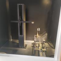 China Horizontal Vertical Flame Test Chamber 50W 500W Flammability Tester for Plastic UL94 IEC for sale