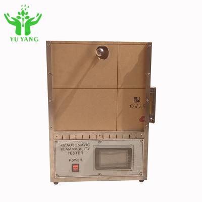 China Flammability Tester Automatic Burning Tester Flammability Test Chamber for sale