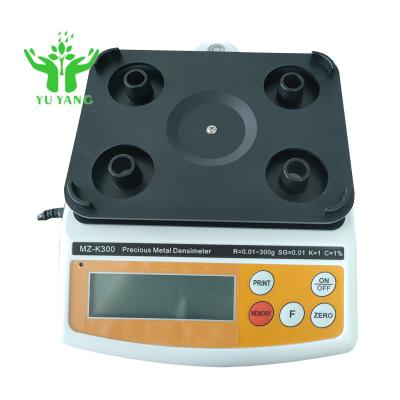 China Portable Precious Metal Analyzer Gold Silver Purity Karat Tester 300g 0.005g Resolution for sale
