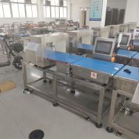 China Production Line Automatic Check Weigher And Metal Detector Counter Check Weigher for sale