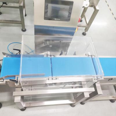 China Industrial Check Weigher with Metal Detector 300L 400L Belt 3-100g Touch Screen for sale