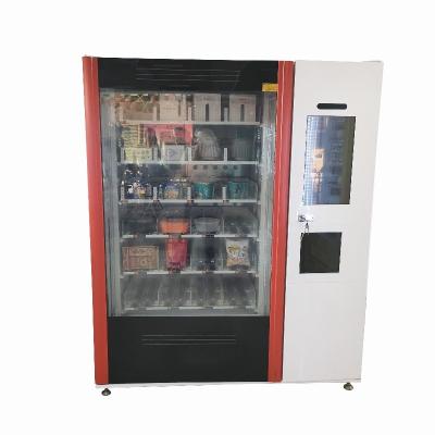 China Automatic 8 Selection Wide Combo Snack and Drink Vending Machine 110-220V 380kg for sale