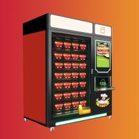 China Automatic Heating Food Vending Machine 60-200 Servings Hot Lunch Box Bread Dispenser 110-220V for sale
