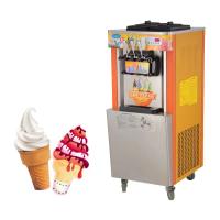 China Commercial Soft Ice Cream Machine 60% Expansion Rate Pasteurization 15 Days No Cleaning for sale
