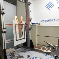 China Laboratory Multi Purpose Vertical Flammability Tester 220V 50Hz for Textile Fabrics for sale