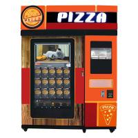 China 24 Hour Self Service Snack Vending Machine With Card Reader For Food Pizza for sale