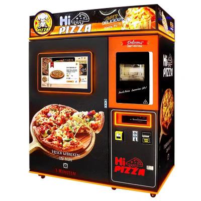 China Intelligent Frozen Pizza Vending Machine 65s Cooking 2sqm Self-Service for sale