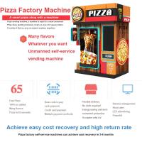 China Self-Service Distributeur Automatique Fast Food Vending Machines Fully Automatic Smart Pizza Machine for sale