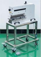 China SMD Separator Machine PCB Aluminum Mini Guillotine Type PCB V Cut 400mm Stroke 110V 220V for sale