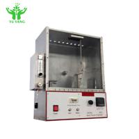 China ASTM D4151 Automatic Flammability Tester 45 Degree for Textile 220V 50Hz for sale