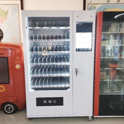 China High Capacity Master Slave Vending Machine 1368 Products 6000W Snack Drink for sale
