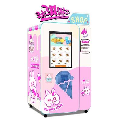 China 160W Ice Cream Vending Machine Automatic Self Serve For Protein Frozen for sale