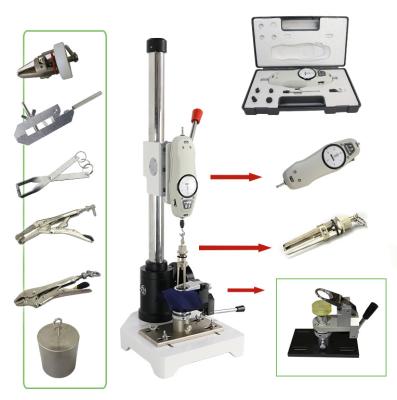 China EN71 Snap Button Strength Testing Machine 30kg Push Pull Tester 220V for sale