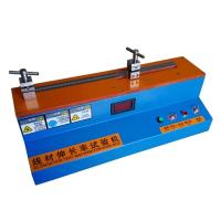 China Bare Metal Wire Elongation Rate Test Machine 0.08-0.8mm Copper Wire and Cable Tester for sale