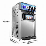 China Stainless Steel Soft Serve Ice Cream Machine Commercial Table Top 3 Flavors 60% Overrun for sale