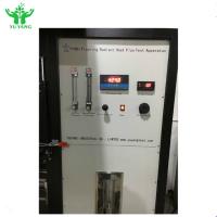 China ISO 9239-1 Horizontal Automatic Flammability Tester Flame height 6-12cm for sale