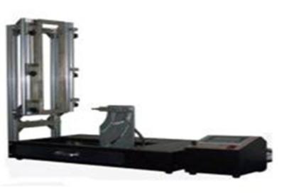 China Vertical Textile Flammability Tester 560mmx170mm BS5438 Flame Spread Test Equipment for sale