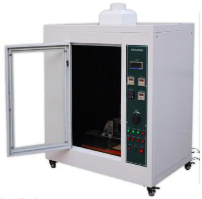 China Glow Wire Tester 500-960°C IEC60695-2-10 UL 746A Fire Testing Equipment for sale