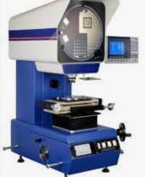 China Vertical Optical Profile Projector 200mm x 100mm Travel Measuring Machine for sale