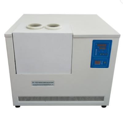 China 2 Troughs Oil Analysis Testing Equipment 4 Holes With Double Compressor for sale
