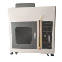 China UL94 Horizontal Vertical Flammability Tester 220V Touch Screen Plastic Material Flame Test for sale