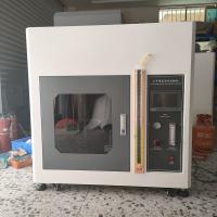 China UL94 Horizontal Vertical Flame Tester 220V SUS304 Lab Testing Machine 0.5CBM for sale