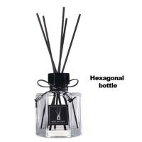 China Custom Luxury Aroma Reed Diffuser 120ml with Sustainable Clear Liquid for Bedroom and Office Use for sale
