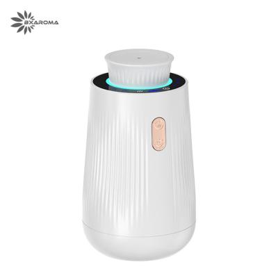 China OEM Mini Car Scent Diffuser 1.5W 10ml Capacity with Super Quiet Mode and 30m³ Coverage - White for sale