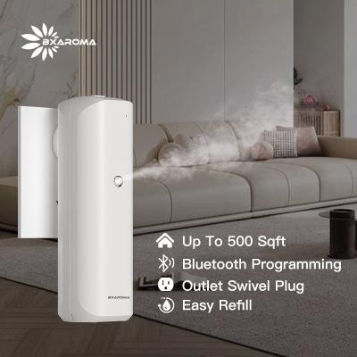 China White Plug-In Scent Diffuser with Bluetooth App Control - Compact A60 Home Fragrance Machine with CE/FCC/RoHS Certification for sale