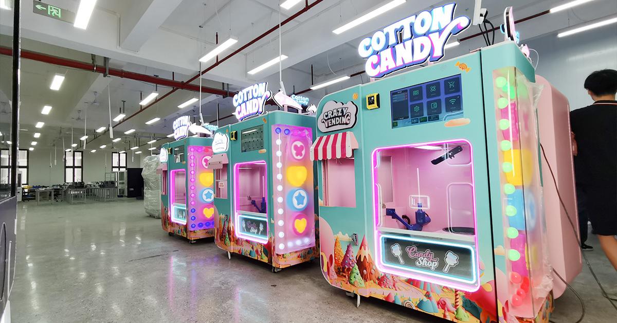 cotton candy vending machine