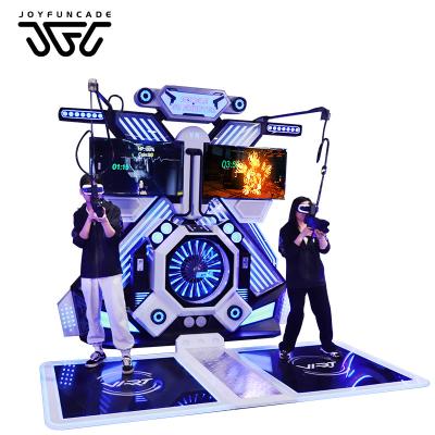 China Commercal Double Seat VR Shooting Game Machine Virtual Reality Gun Games for sale
