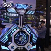 China Commercal Double Seat VR Shooting Game Machine Virtual Reality Gun Games for sale
