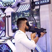 China Commercal Double Seat VR Shooting Game Machine Virtual Reality Gun Games for sale