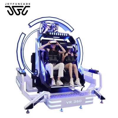 China Two Seats 360 Degree VR Chair Machine Rotation Virtual Reality Gaming Simulator for sale