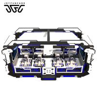 China Comfortable 4 Seat VR Fantasy Space Ride Virtual Reality Space Ride Simulator for sale