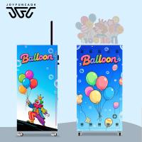 China Holographic Glasses-free 3D Display Balloon Vending Machine For Events And Malls, Supporting Cashless Payment for sale