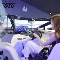 China 42-Inch Triple Ultra VR Racing Leather Seats 3 Screen Racing Machine For Sale for sale